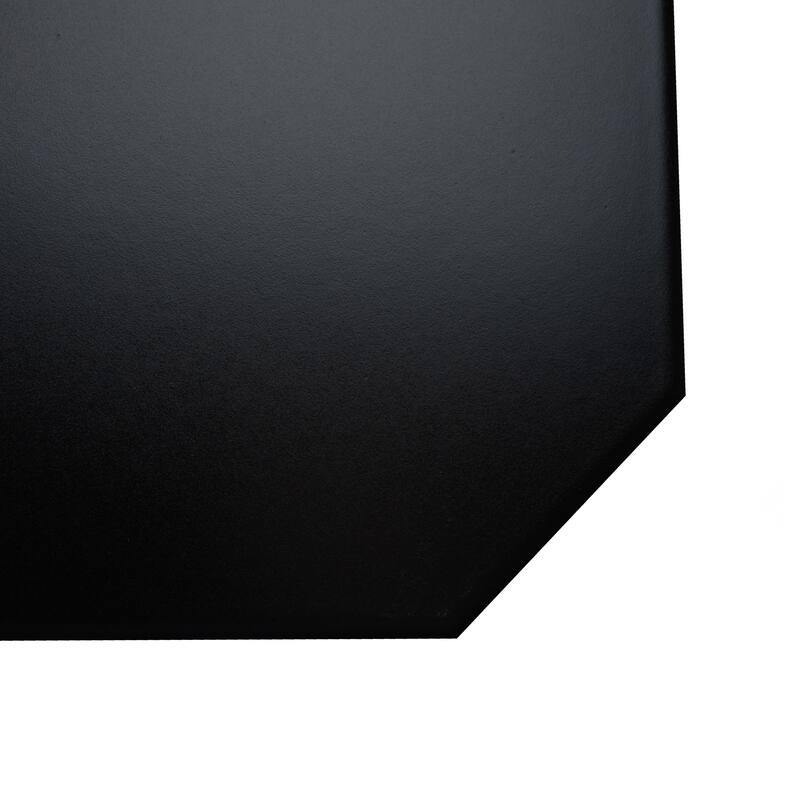 Merola Tile Monocolor Octagon Nero 12-1/4" x 12-1/4" Ceramic Floor and ...