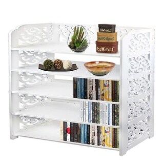 DL furniture - WPC Multipurpose Shoe Rack & Book Shelf L23.5 x W9.5 x ...