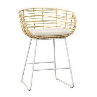 Amber 34" Tall Counter Stool, Natural - Bed Bath & Beyond - 39967640