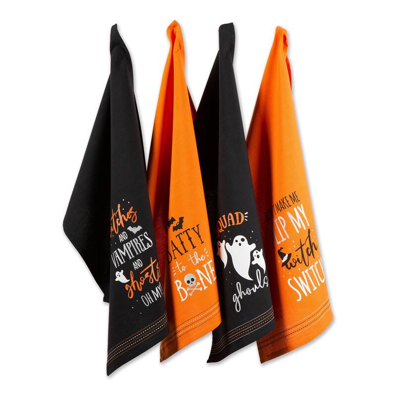 DII Halloween Happy Haunting Wicked Treats, Spooky Sayings Printed ...