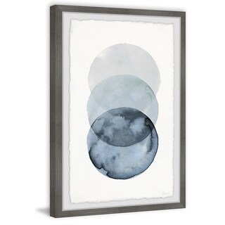 'Circles Overlap' Framed Painting Print - Bed Bath & Beyond - 32406090