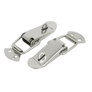 90mmx33mmx15mm 201 Stainless Steel Draw Toggle Latch Catch Hasp Lock ...