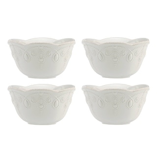 Lenox French Perle Fruit Bowls, Set of 4 White - Bed Bath & Beyond ...