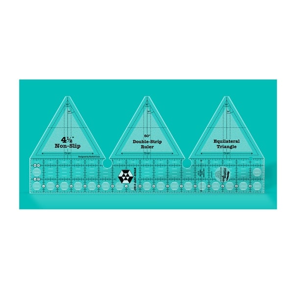 Creative Grids 60 Degree Double-Strip Quilt Ruler - Bed Bath & Beyond ...