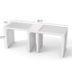 Expandable Bench, Dining Bench, Entryway Bench, Space-Saving Seating ...