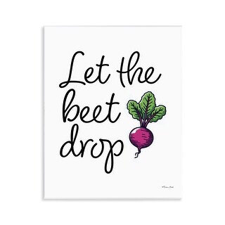 Stupell Let The Beet Drop Wall Plaque Design by Susan Ball - Bed Bath ...