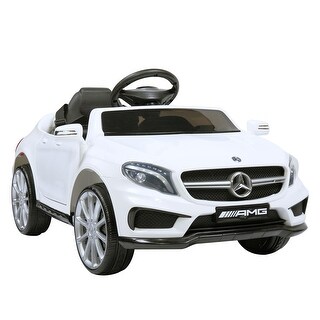 Mercedes Benz Electric Car for Kids, 4 Rounds Remote Control Car - Bed ...