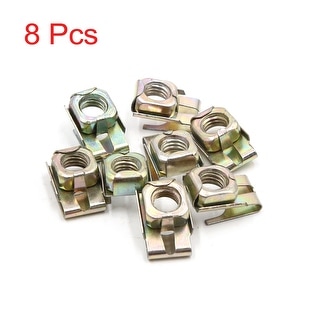 8Pcs 8mm Thread Hole Metal Fastener U-Type Clips Retainers Rivets ...