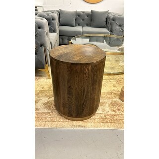 Porter Round Wooden Side Table - Bed Bath & Beyond - 40868257