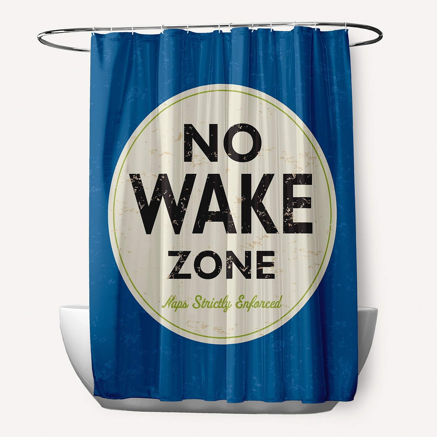 Nap Zone Word Print Shower Curtain - Bed Bath & Beyond - 10808931