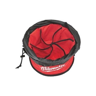 Milwaukee Tool Bucket Bag,Canvas,Tapered Wall,Red 48-22-8170 - 1 Each ...