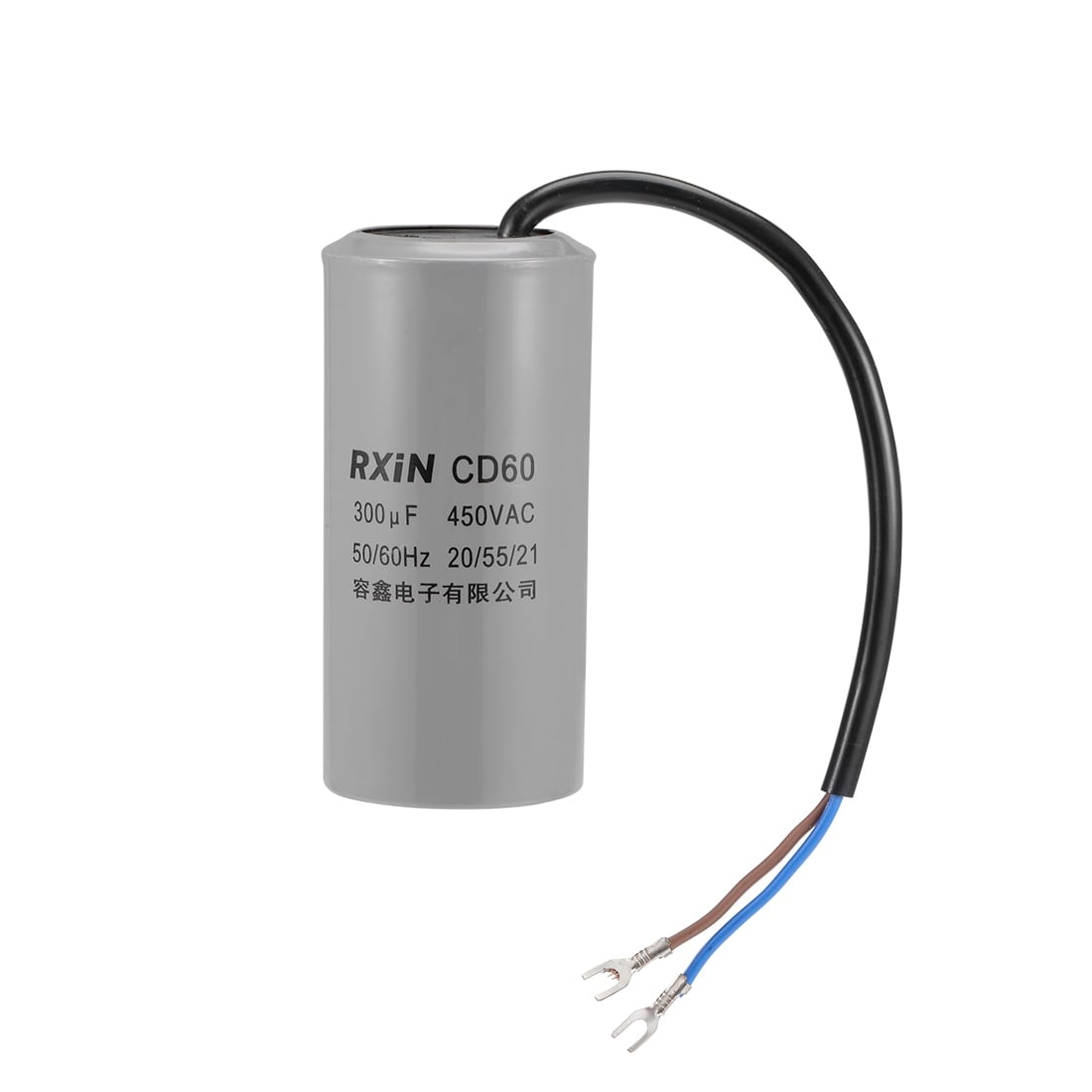300uf Motor Star Capacitor 300mfd AC 450V for 50/60Hz AC Motor 2Pcs ...