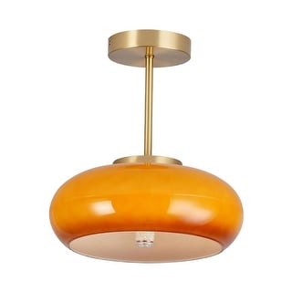 Modern light fixtures Orange kitchen light Metal chandelier light - N/A ...