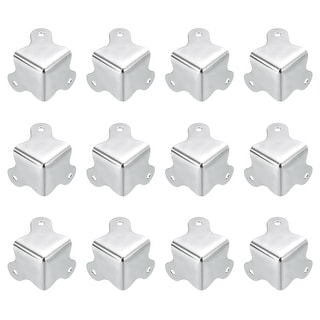 Metal Box Corner Protectors Box Edge Guard Chrome Plating Silver ...