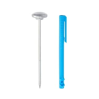 Taylor 1 inch Dial Standard Grade Thermometer, Stainless Steel - Bed ...