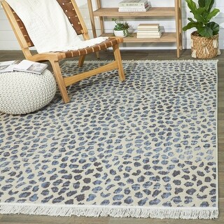 Britton Modern Spots Recycled Area Rug - Bed Bath & Beyond - 34817386