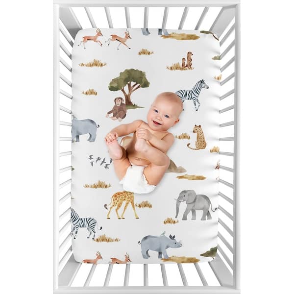 portable crib sheets