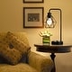 Bedside Lamps Set of 2 Industrial Table Lamp with Dual USB Charging ...