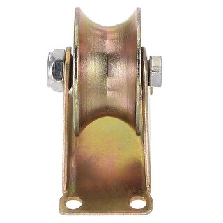 U Groove Caster 2.2" U-Shaped Sliding Gate Wheel for Inverted Track ...
