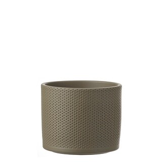 Era Pot Round Small Green Relief- A - Green - Bed Bath & Beyond - 40843728