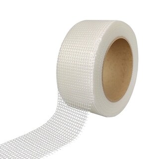 Agfabric 2 in. x 295 ft. Self-Adhesive Fiberglass Mesh Drywall Joint ...