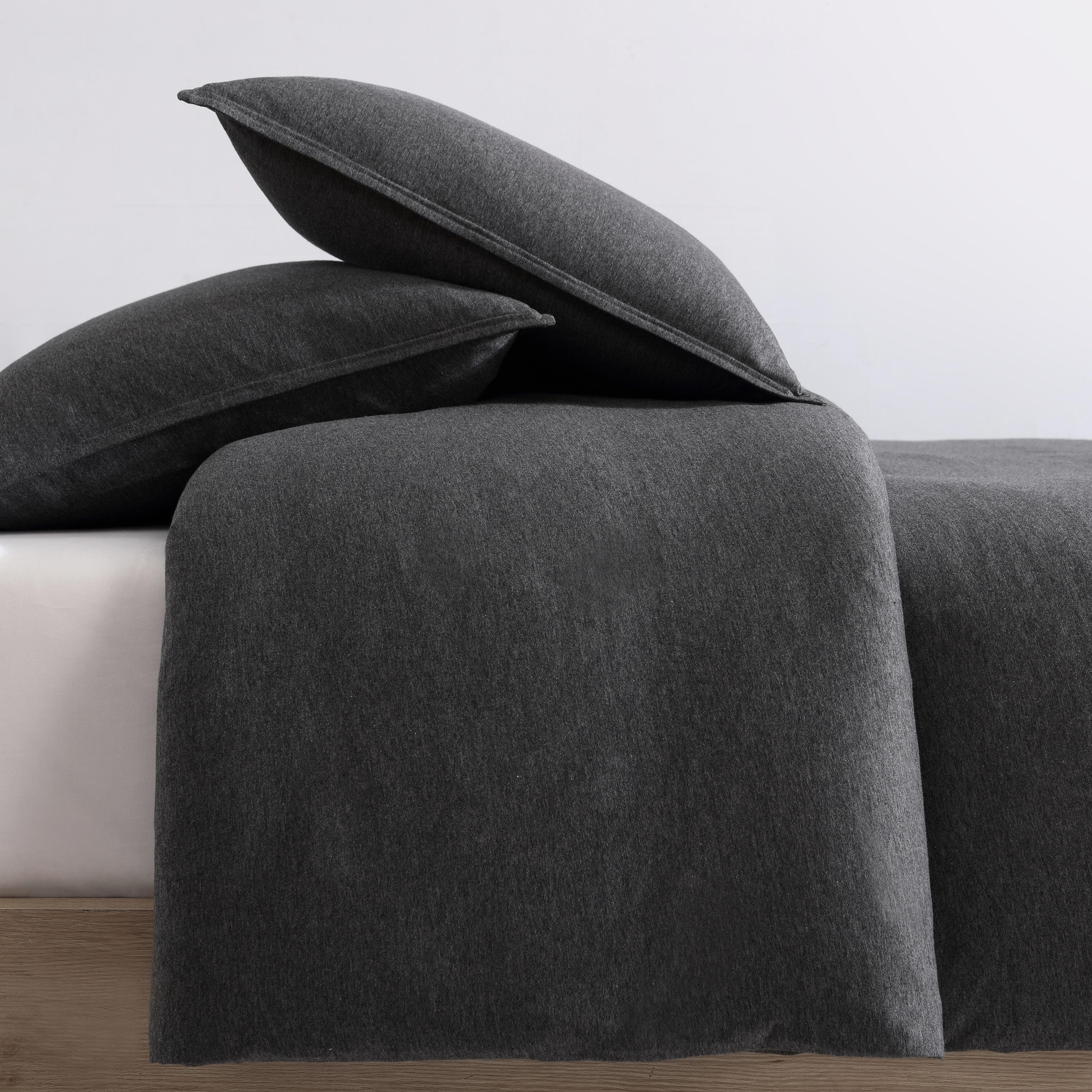 Calvin Klein Modern Cotton Melange Solid Comforter Set Bed Bath Beyond 39875426