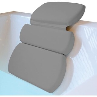 Bathtub Pillows for Neck Head and Back Support, Strong Suction ...