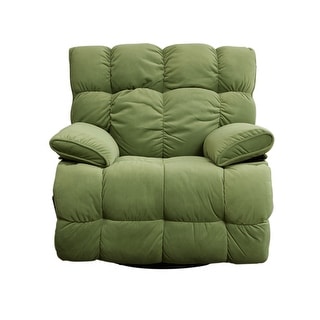 Gliding Upholstered Recliner with Can Slide Forward and Backward ...