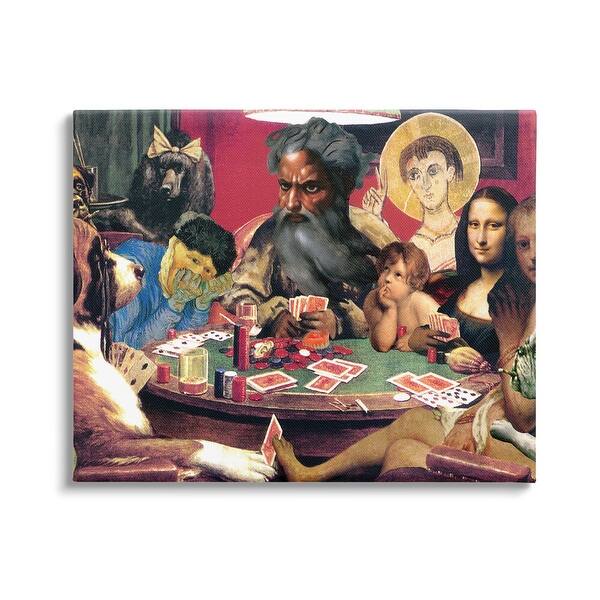 Stupell Funny Classics Collage Canvas Wall Art Design by Barry Kite ...