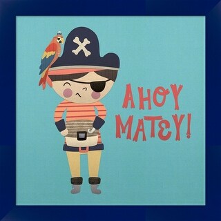 Noonday Design 'Ahoy Matey I' Framed Art - Bed Bath & Beyond - 33531800