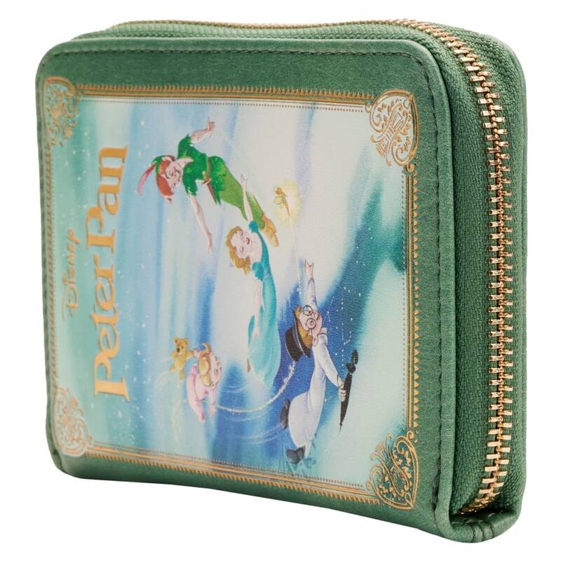 Disney Peter Pan Book Series Zip Around Wallet - Overstock - 42352566