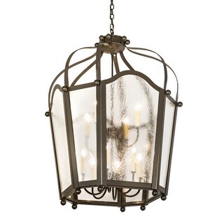 Meyda Tiffany 191316 10 Light 33" Wide Taper Candle Pendant - Bed Bath ...