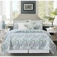 Shoreline Waters Bedding Quilt Set - Bed Bath & Beyond - 42523832