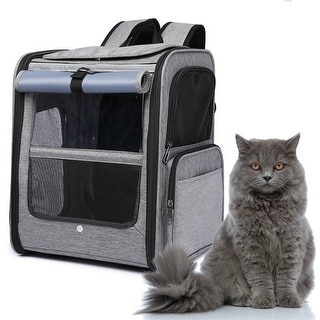 Critter Sitters Pet Backpack for 22 Lbs. Dogs and Cats with Storage ...
