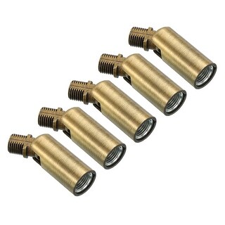 5Pcs 180 Degree Sloped Ceiling Light Adapter M10 Thread Bronze - Bed ...