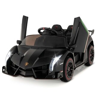 12V Battery Powered 4WD Lambo Kids Ride on Car w/ Remote Control - Bed ...