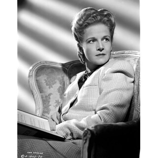 Ann Harding on a Blazer sitting on a Couch Photo Print - Bed Bath ...
