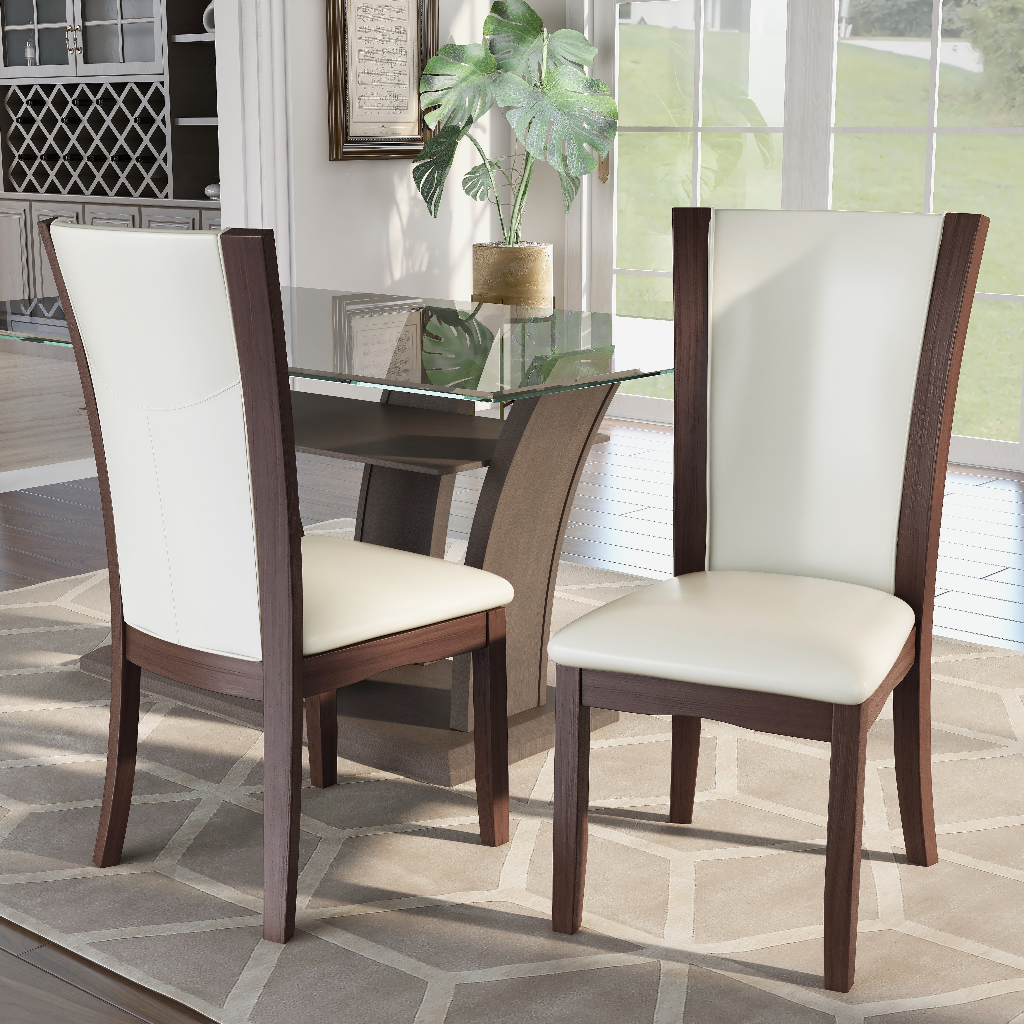 Cherry Finish Dining Chairs - Bed Bath & Beyond