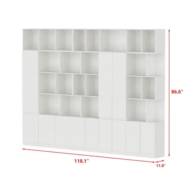 Modular Office Cabinet Streamlined Storage in Modern Buffet Pantry ...
