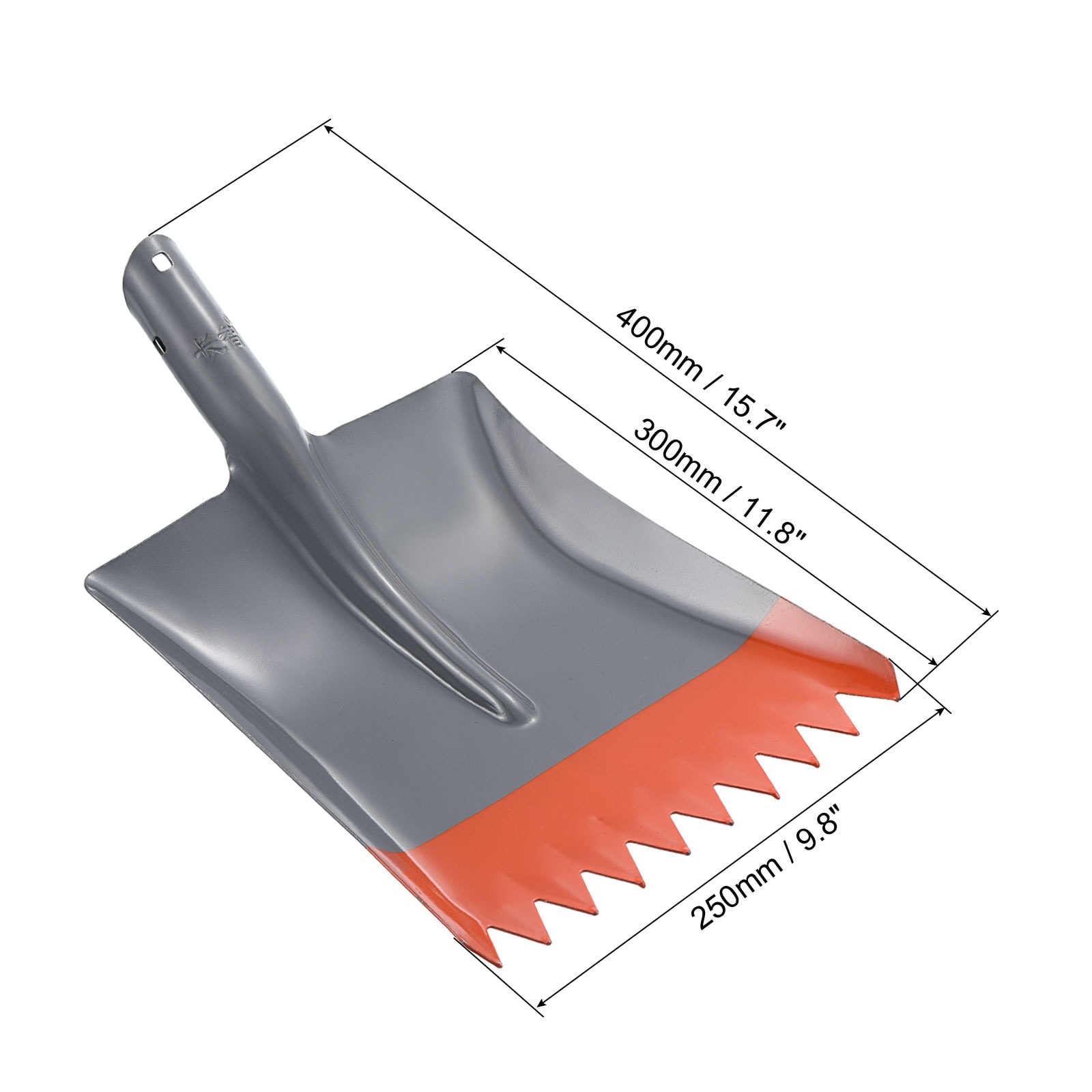 serrated spade