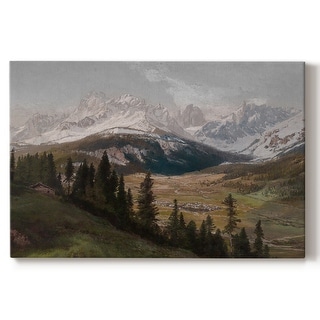Vintage Landscape -DCCCXCV -Gallery Wrapped Canvas - Bed Bath & Beyond ...