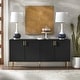 Lifestorey Tabaria Mid-Century Four Door Sideboard/Buffet - Bed Bath ...