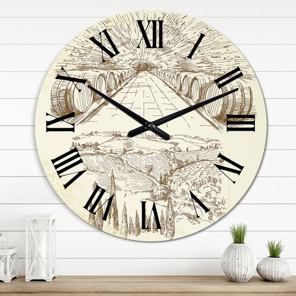 vineyard clock