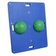 CanDo® Balance Board Combo™ 15" x 18" wobble/rocker board - 2" height ...