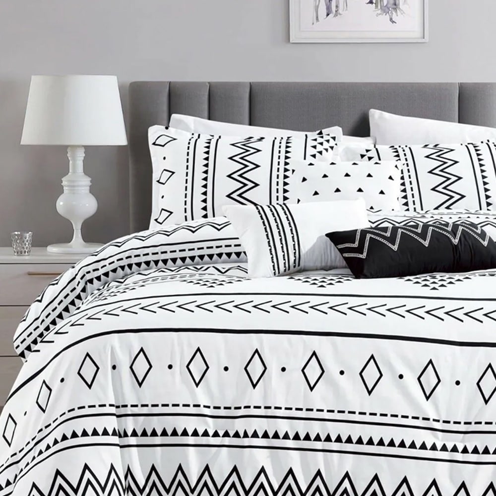 aztec queen bedding