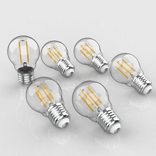 Modern Non-Dimmable G45-4W LED Edison Glass Bulbs with E26 Base, 80 ...