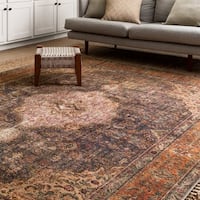 Brooklyn Rug Co Mystic Vintage Medallion Area Rug - Bed Bath & Beyond ...