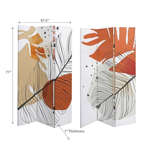 Double Sided Canvas Screen Heather - Bed Bath & Beyond - 38432024