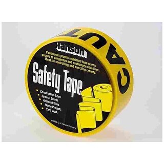 CH Hanson 15000-2 Barricade Caution Tape Polyethylene, 3" X 1000' - Bed ...