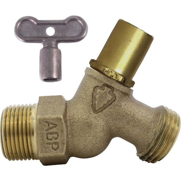 Arrowhead Brass 3/4 In. MIP x 3/4 In. Male Hose Thread No-Kink Loose ...